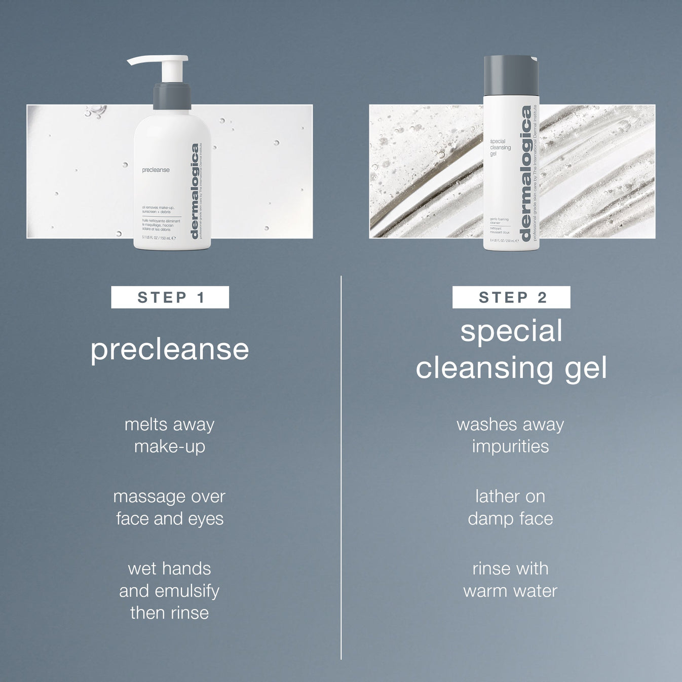 Double Cleanse Set (2 full-size) | Dermalogica®
