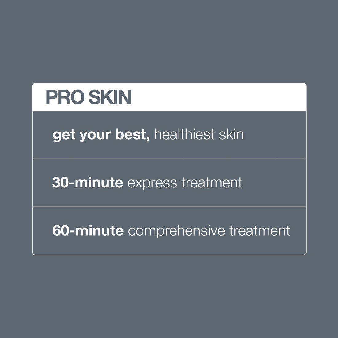 pro skin treatment – Dermalogica